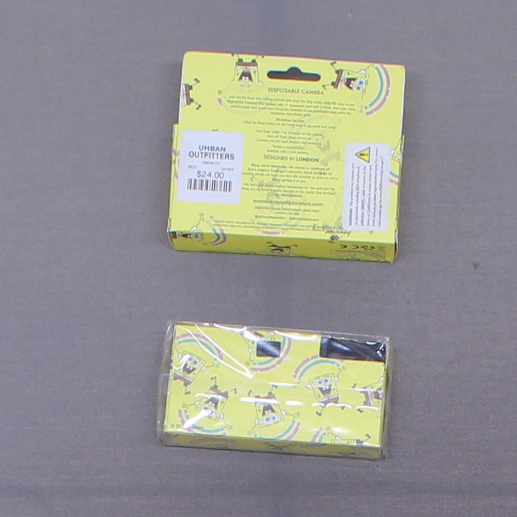 SpongeBob SquarePants x Skinnydip Disposable Camera – Biggybargains