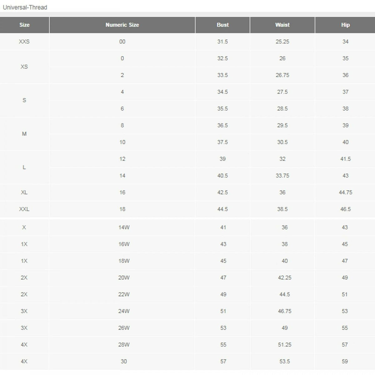 Universal Thread Women's Striped High Rise Jean Shorts – Biggybargains