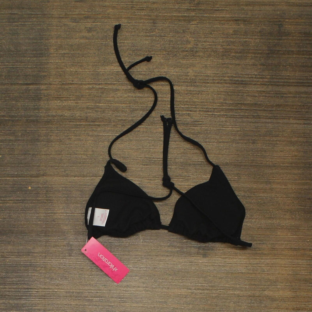 Xhilaration Juniors' String Triangle Bikini Top AFW00 – Biggybargains